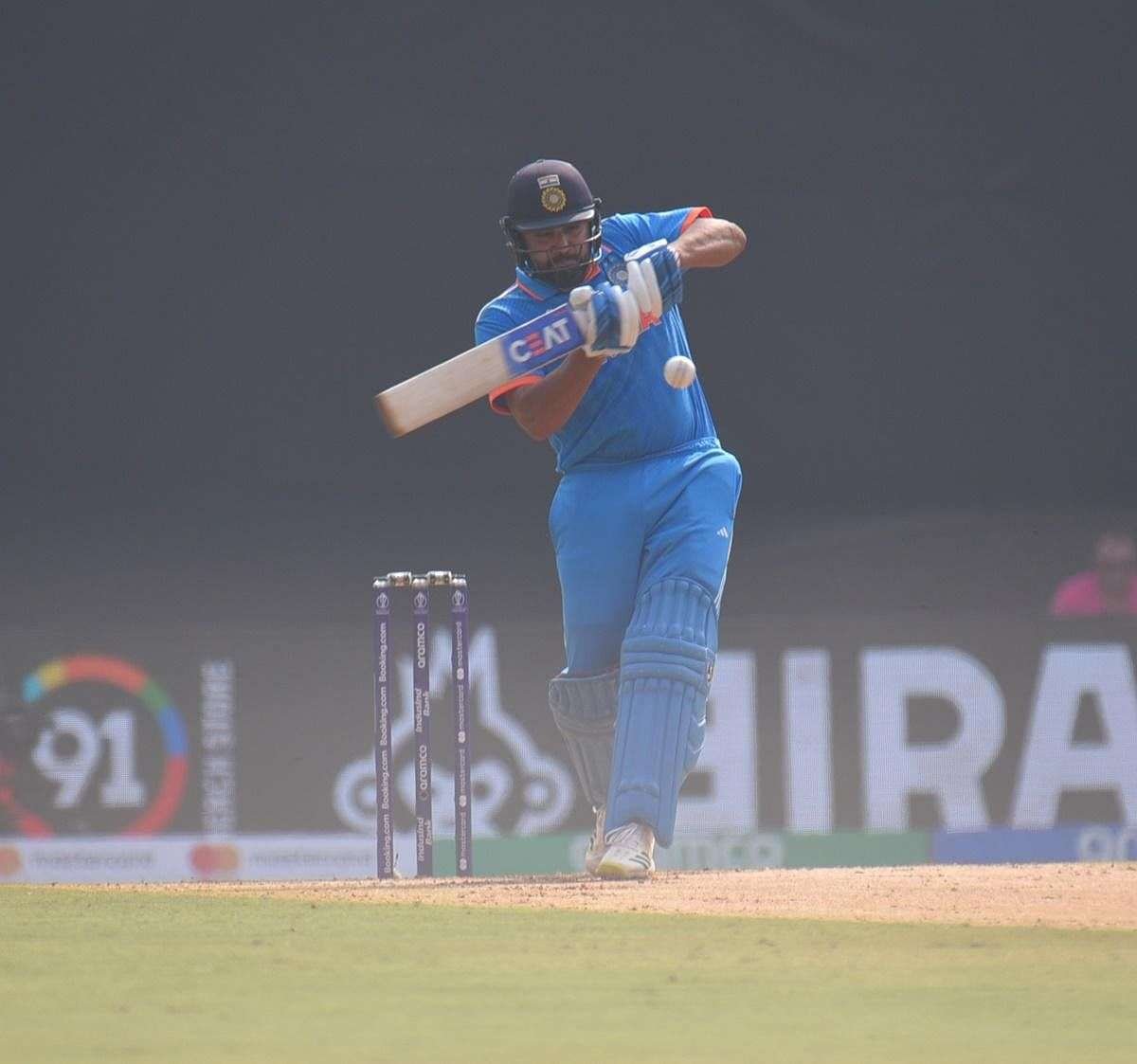 Aye, aye Captain: Rohit shows the way for Men in Blue with the bat ...