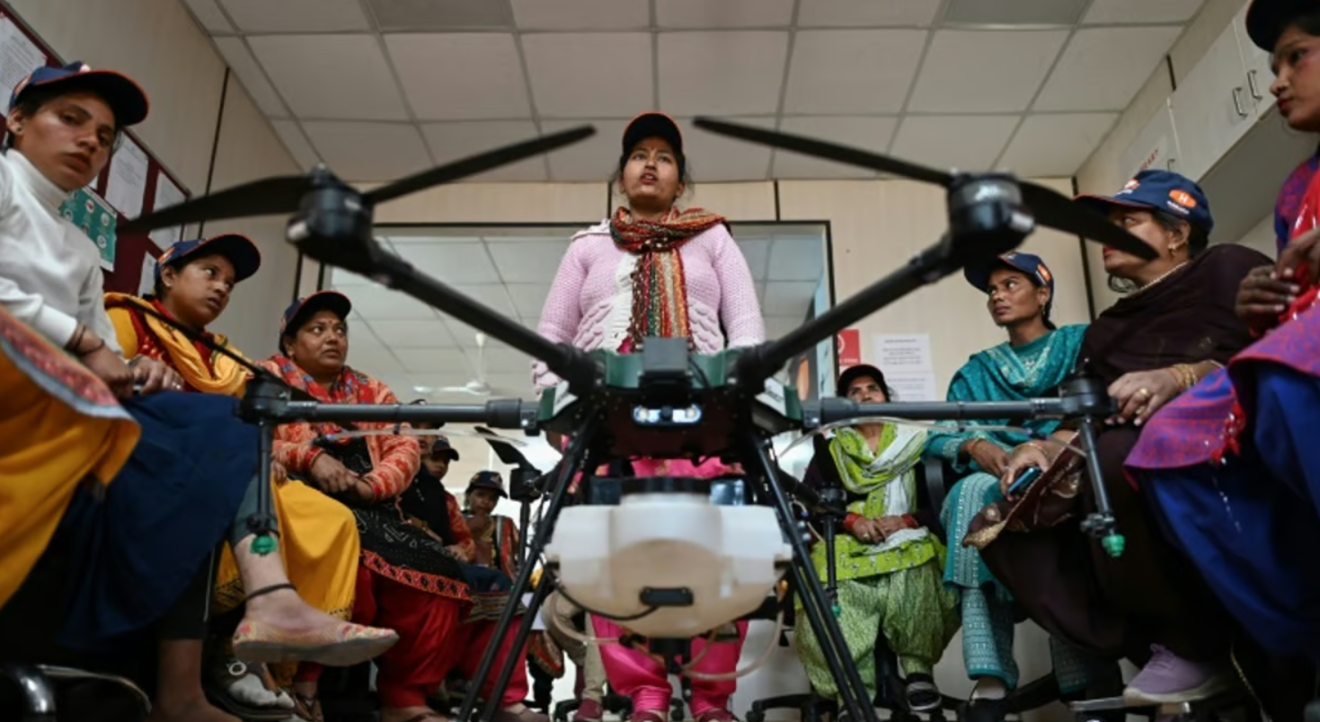 'Drone Sisters' soar in agriculture, elevating women's roles and ...