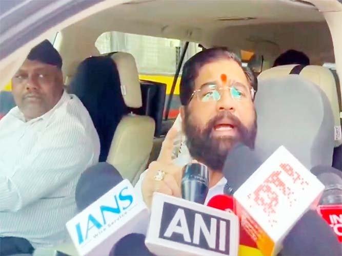 "People have rejected Lalu's jungle raj rule": Eknath Shinde as NDA set ...