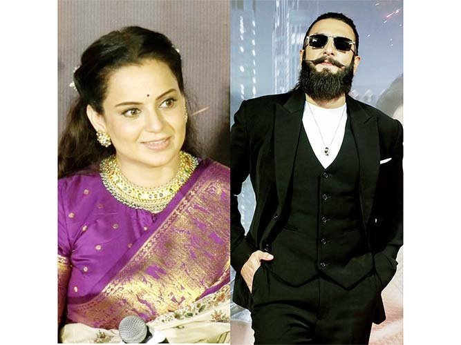Successful people will have enemies: Kangana Ranaut supports Ranveer ...