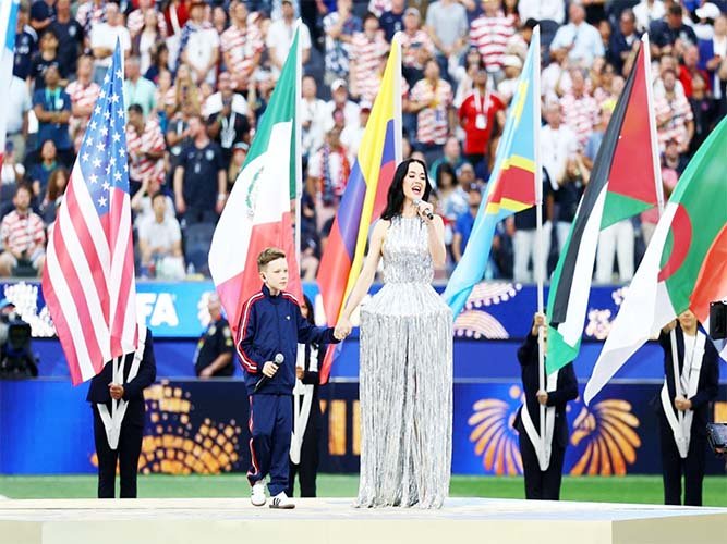 Katy Perry, Tius Luka captivate fans with 'Wonder' at FIFA World Cup ...